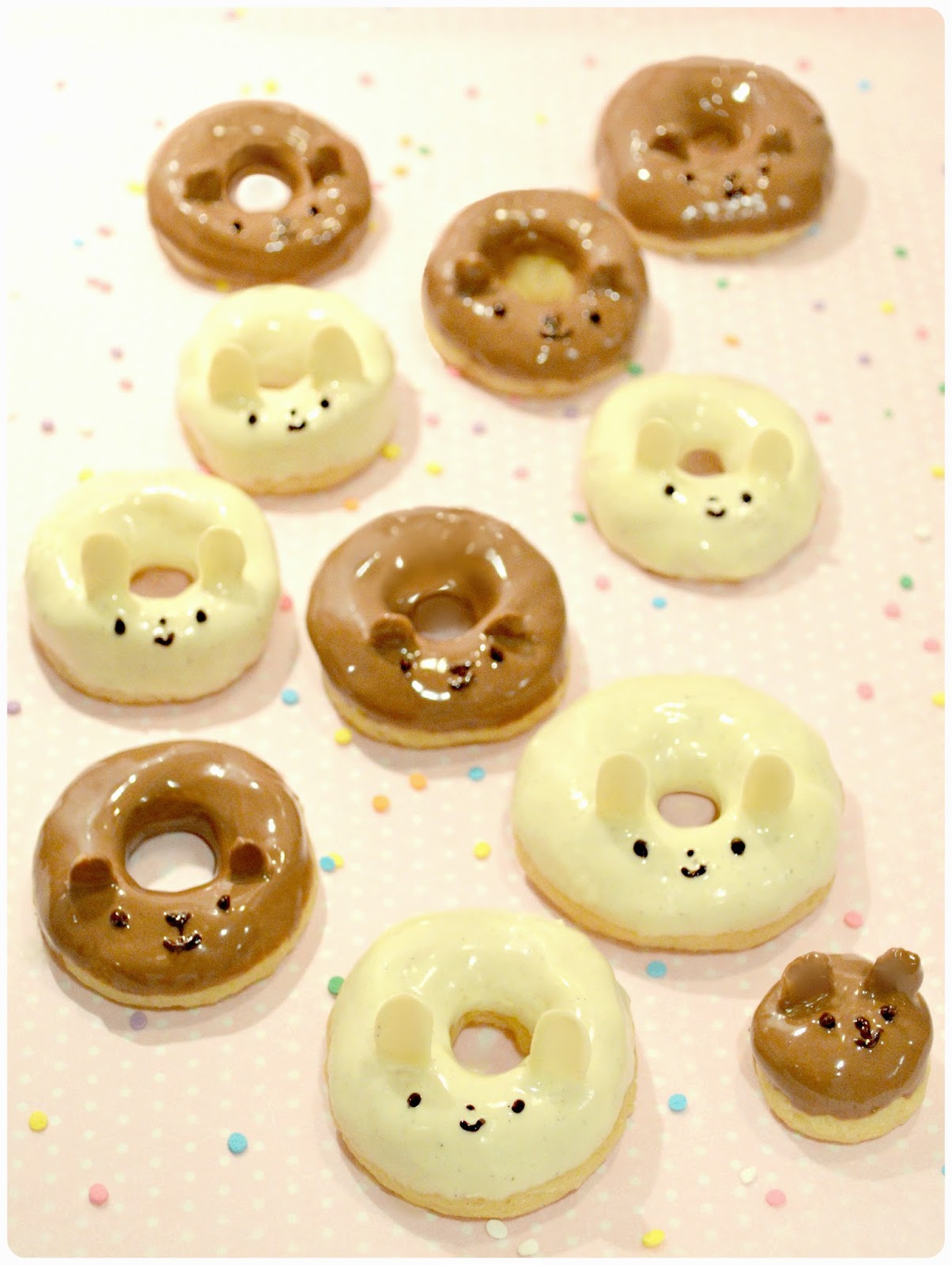 Animal Baked Doughnuts (not fried) | Chérie Kelly