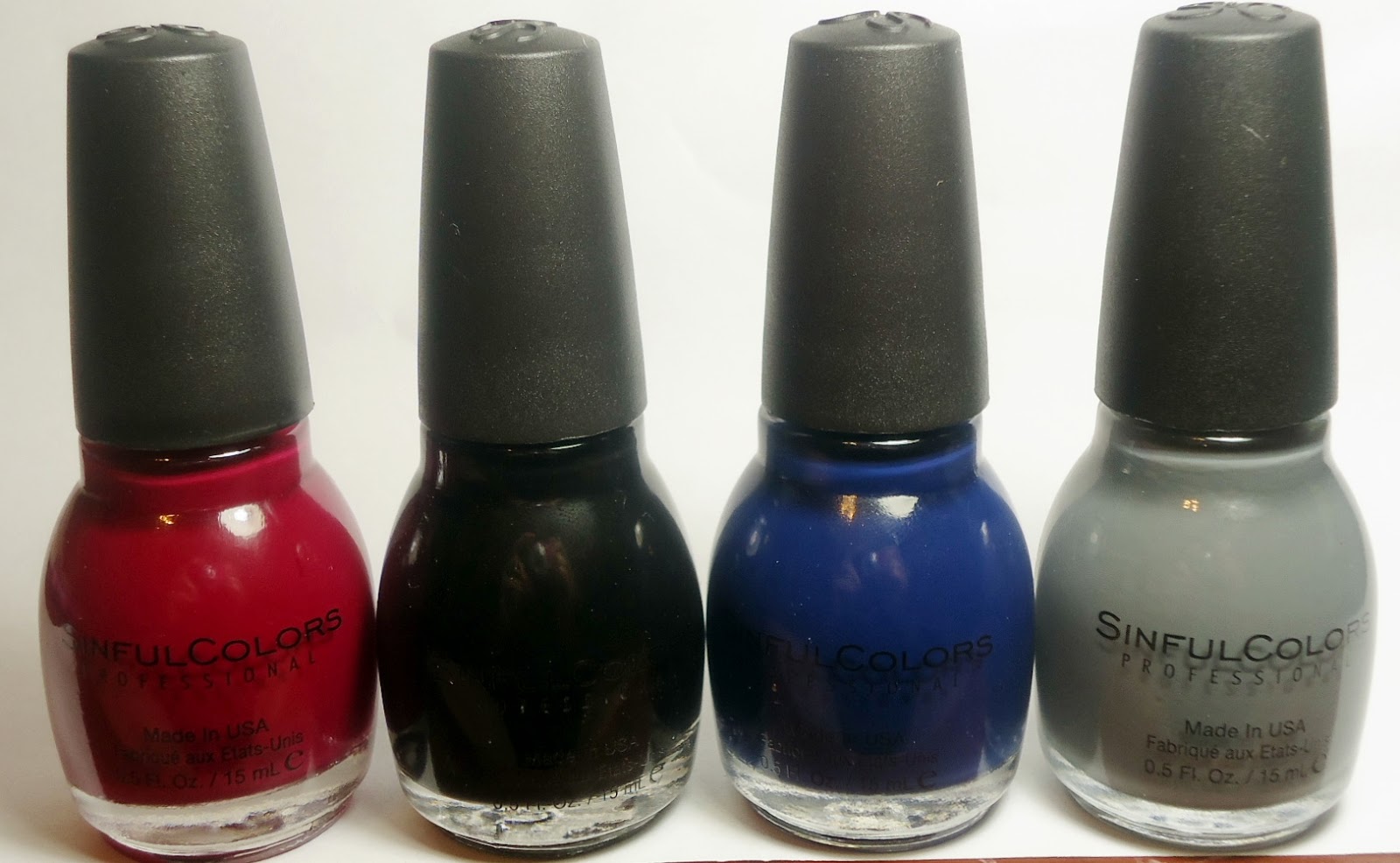 BreezyTheNailPolishLover: Sinful Colors Leather Luxe Swatches