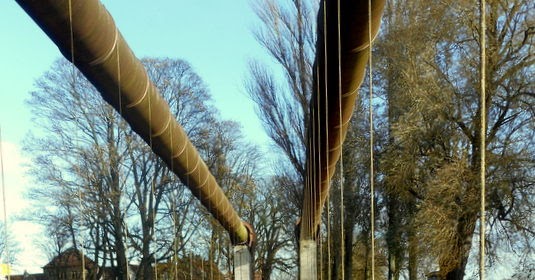 Opvallend onopvallend: Conzett Bridge