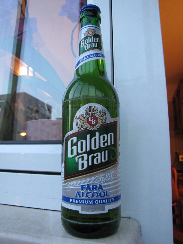 Romanian beer trail/Piwnym szlakiem Rumunii: GOLDEN BRAU FARA ALCOOL ...