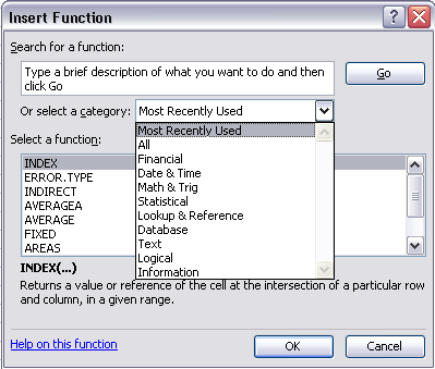 Excel In Your Office: Functions: Introduction (1 of 1)