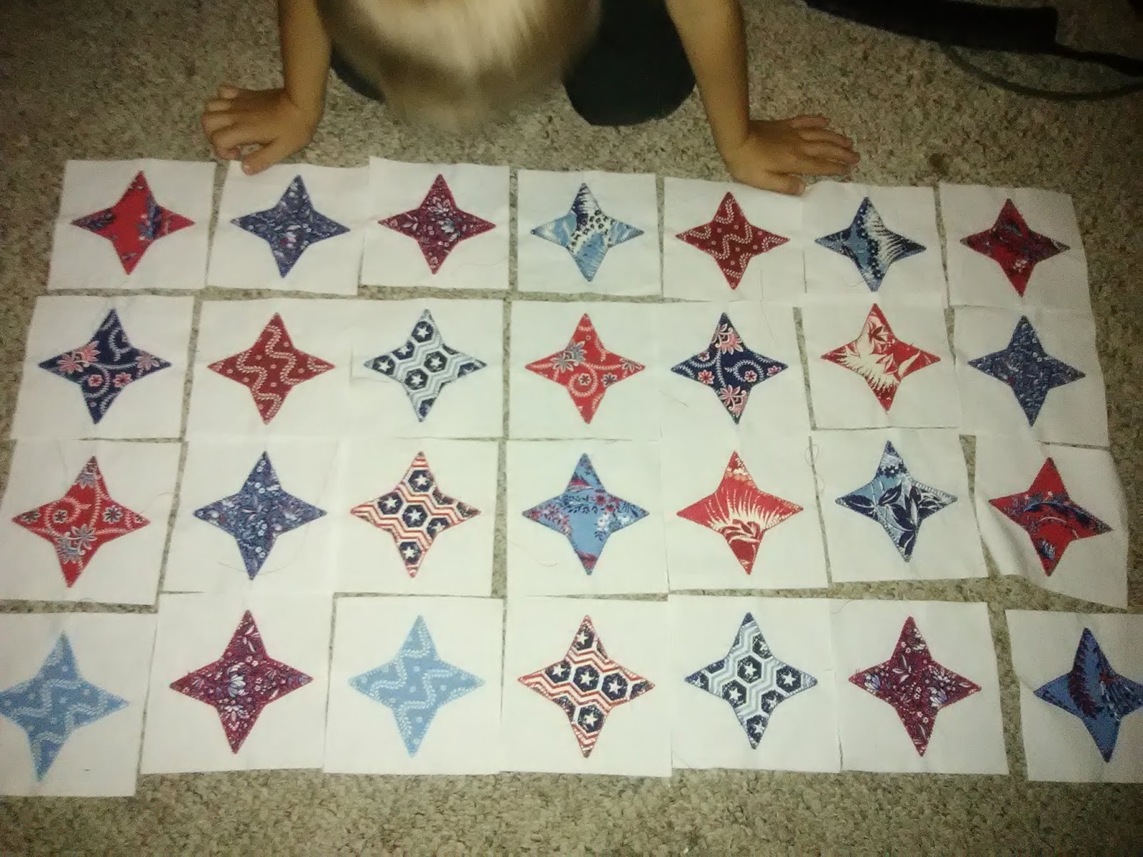 Crystal's Creations: Seeing Stars Quilt-Along - Applique Star Block