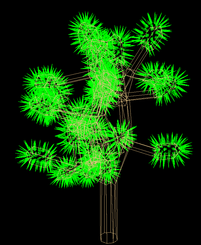 Tree Blocks DWG.