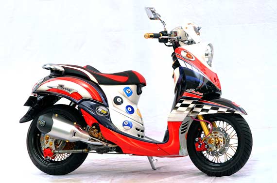 Yamaha Fino Modification: Agustus 2012