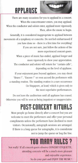 pianomania: A Short Guide To Concert Etiquette