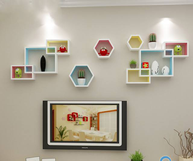 30 repisas de madera para decorar tu hogar