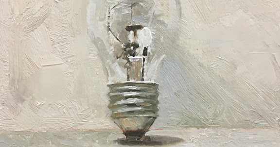Daily Painting: Light Bulb #4