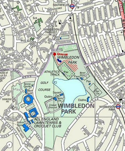 Map of London Underground, Tube Pictures: Map of Wimbledon - British ...