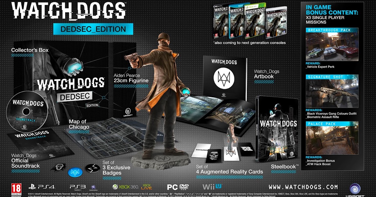 Watch Dogs DedSec Edition Video ~ ONE WOMAN ARMY CORP'S VIDEO GAMES