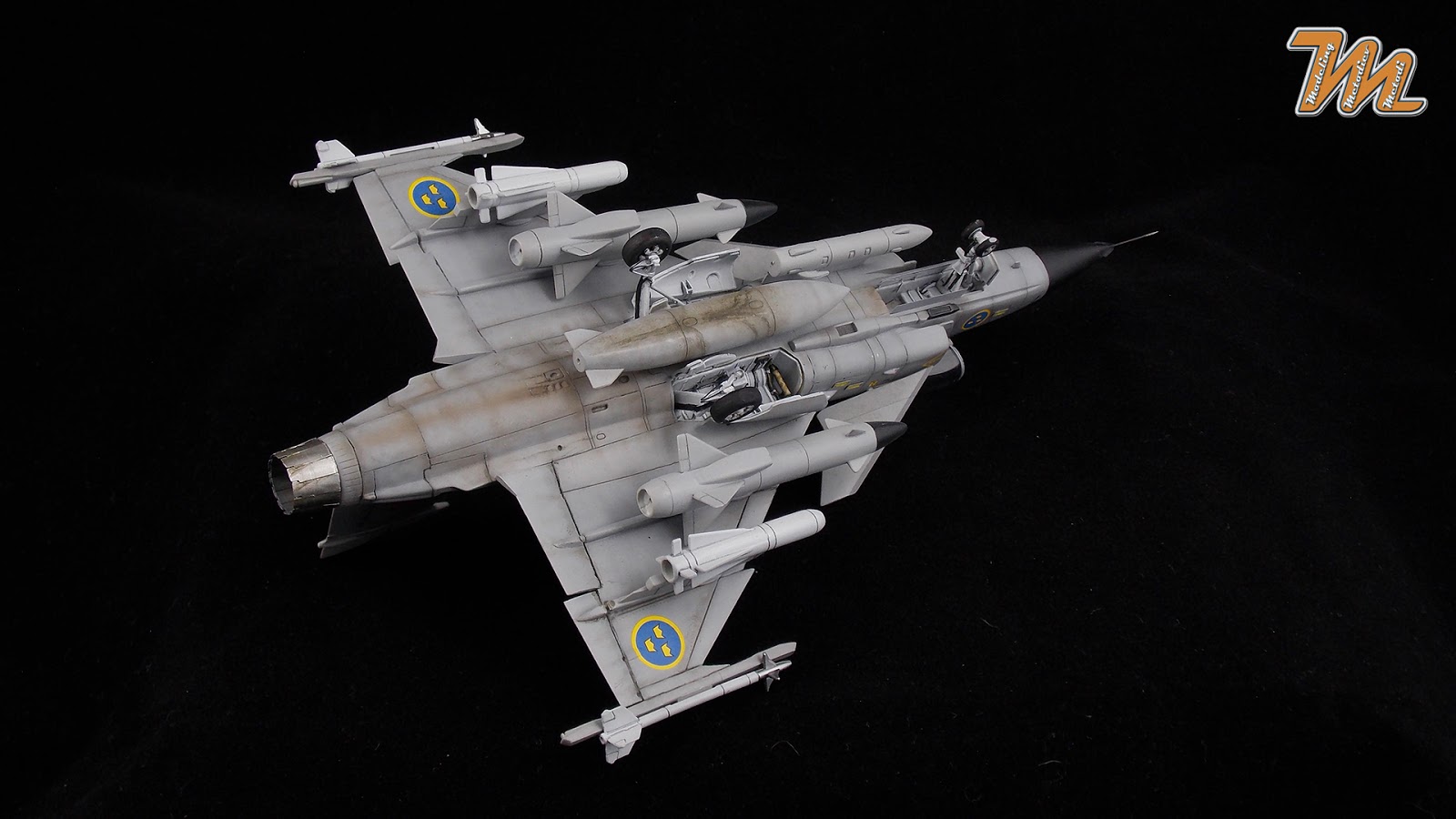 Scale Model Building with Metodi Metodiev: Saab Jas-39 Gripen - 1/72 ...