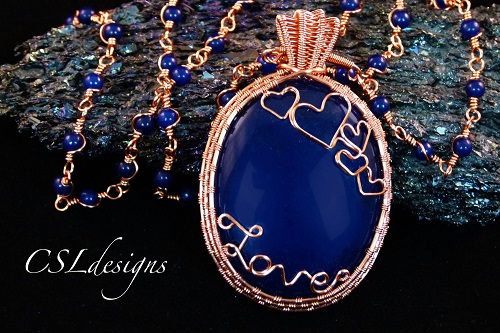 Wire and Micro Macrame Jewelry by CSL Designs / The Beading Gem