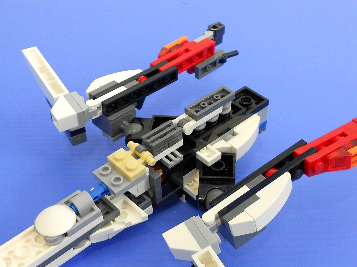 Alanyuppie's LEGO Transformers: LEGO Thunder Wingster Instructions