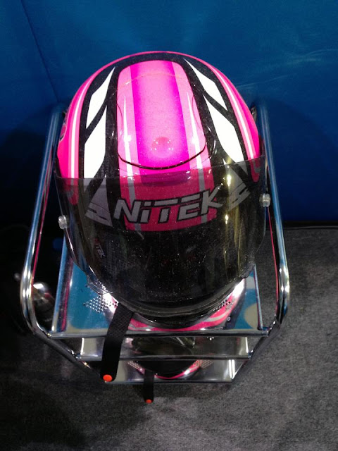 Racing Helmets Garage: NiTEK P1 A.Carasco 2013 by Bargy Design