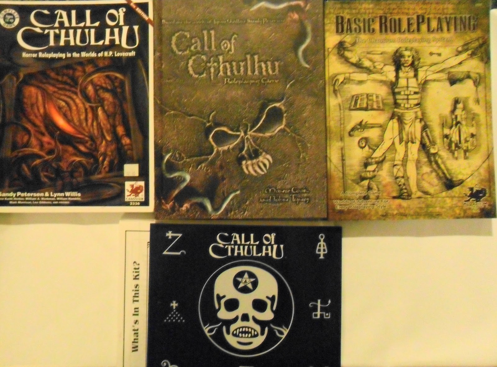 Wargame Dork: My Cthulhu Stuff, or Lovecraftiana Things I Own
