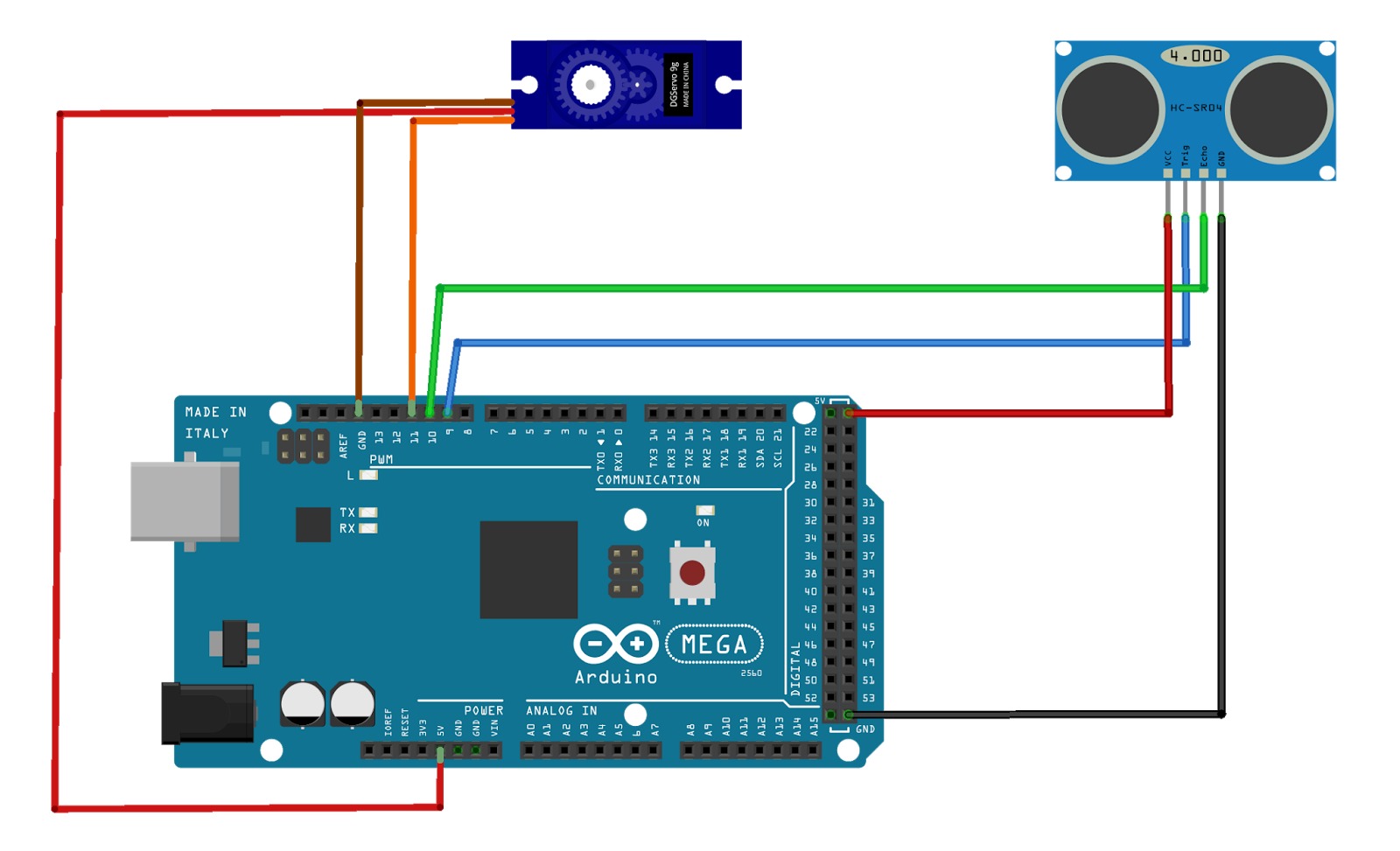 Arduino - Vladcontrol: SONAR
