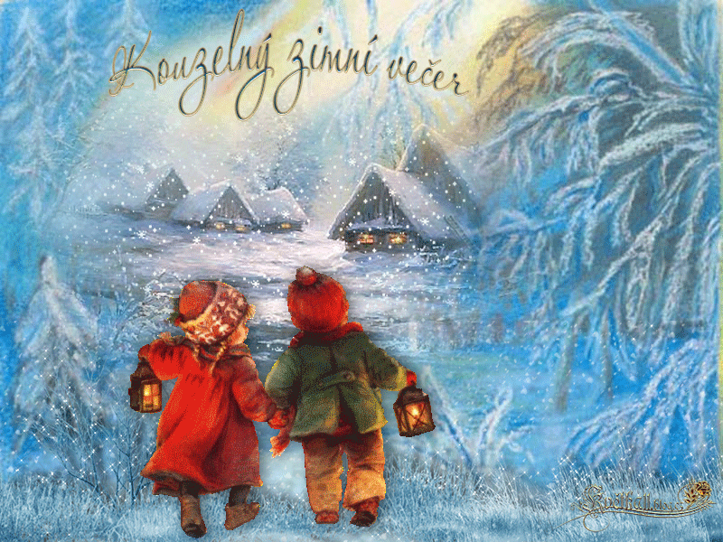 kvetka11: Kouzelný zimní večer