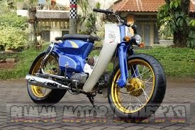 MODIFIKASI MOTOR STREET CUB