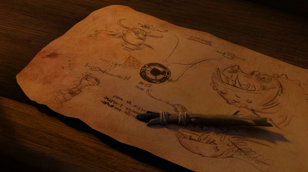Dragon Notes: Hiccup's Drawings and Inventions