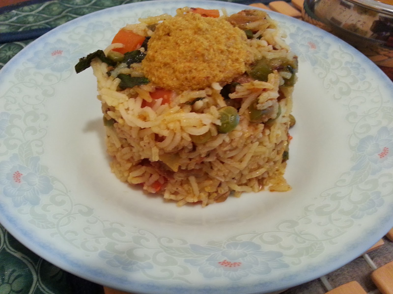 HCF: Vegetable Biryani with Salan