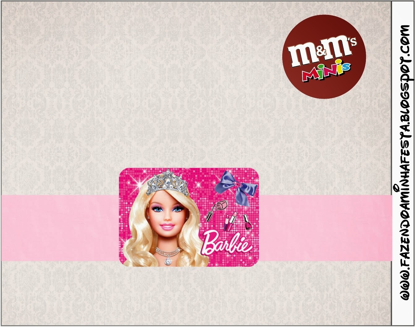 Barbie Life Style: Free Printable Candy Bar Labels. - Oh My Fiesta! in ...