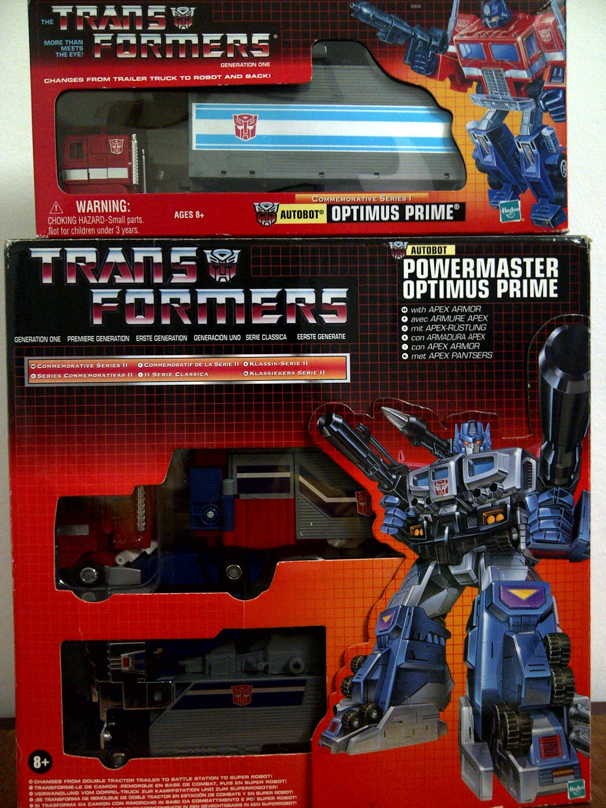 OPMEGS: Commemorative series Optimus Prime