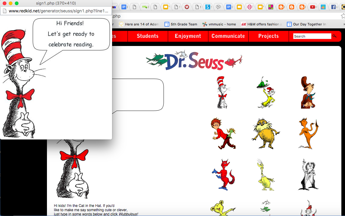 The Library Voice: Check Out The Dr. Seuss Resources, Activities and ...