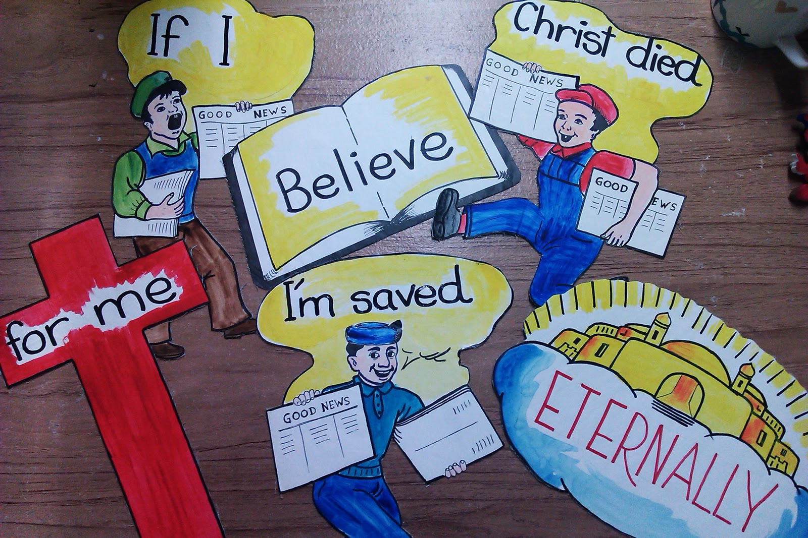 BIG PICTURE STUFF: //FLANNEL GRAPH bible stories