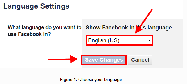 Want To Change My Facebook Language