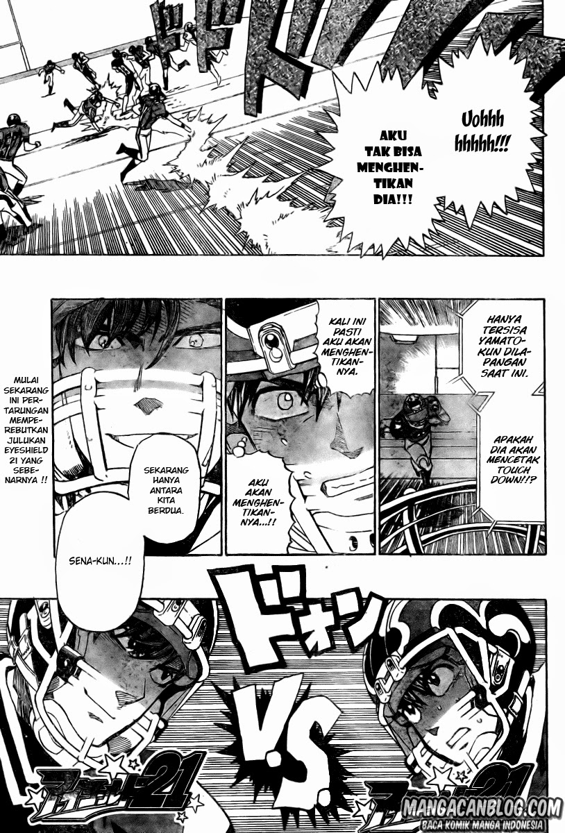 Eyeshield 21 Chapter 285 Karin Koizumi