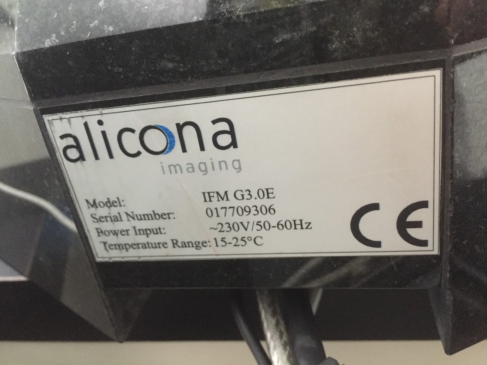 SemiStory.com: Used Confocal Microscope ALICONA Infinite Focus IFM G3 ...