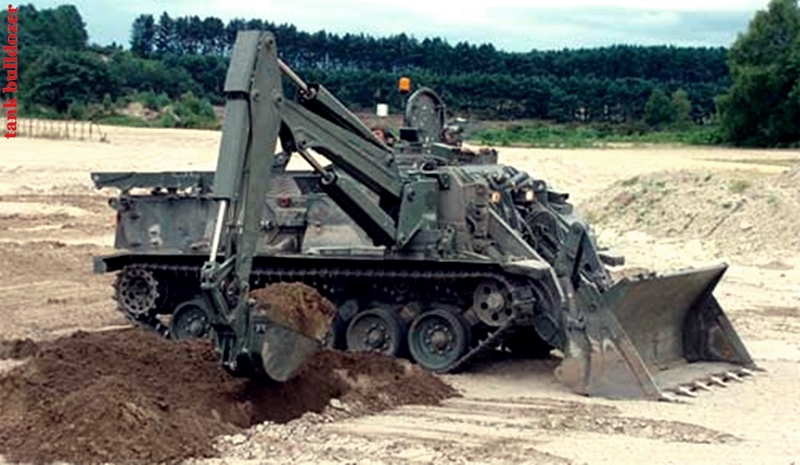 វិទ្យាសាស្រ្តយោធាកម្ពុជា: រថក្រោះធុន Tank Bulldozer- Armored bulldozer