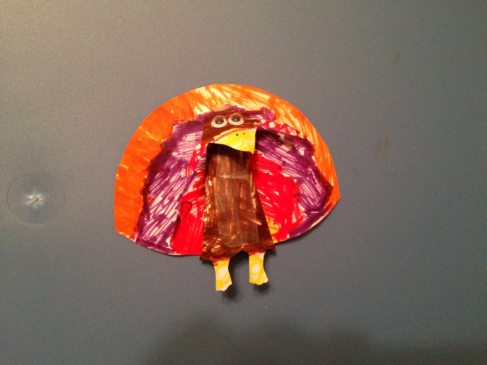 Midnight Mindness: Turkey Finger Puppet