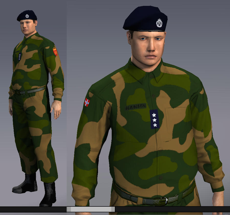 APB Norway: Uniform: Norwegian Army Male