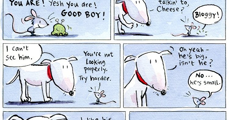 Chalk & Cheese Comics: Seeing Is Believing (rpt.)