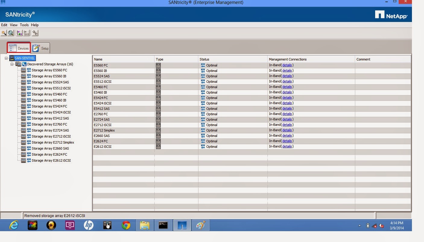 Remote Infrastructure Management: NetApp SANtricity Storage Manager ...