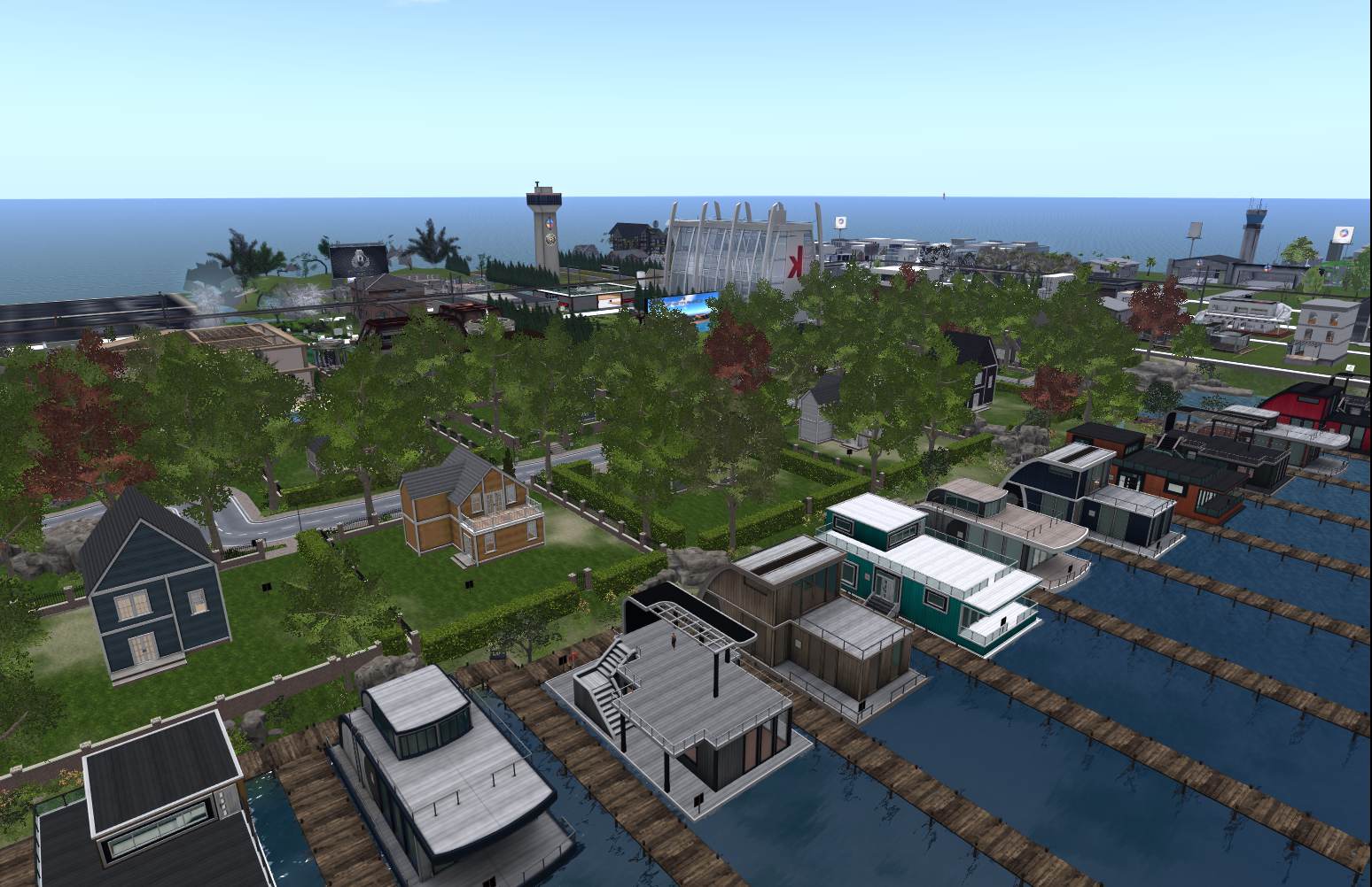 Second Life Newser: Preview of New Linden Homes at Home and Garden Expo.