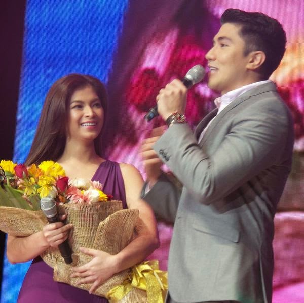 Photos: Sarah Geronimo, Julia Montes, and Angel Locsin in Avon NASCON