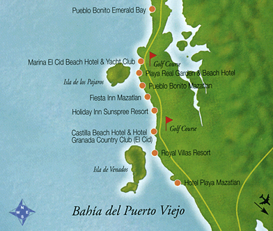Mapa de Mazatlan Político Región | Mapa Político Ciudad Región ...