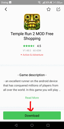 Temple Run 2 Android Free Version.