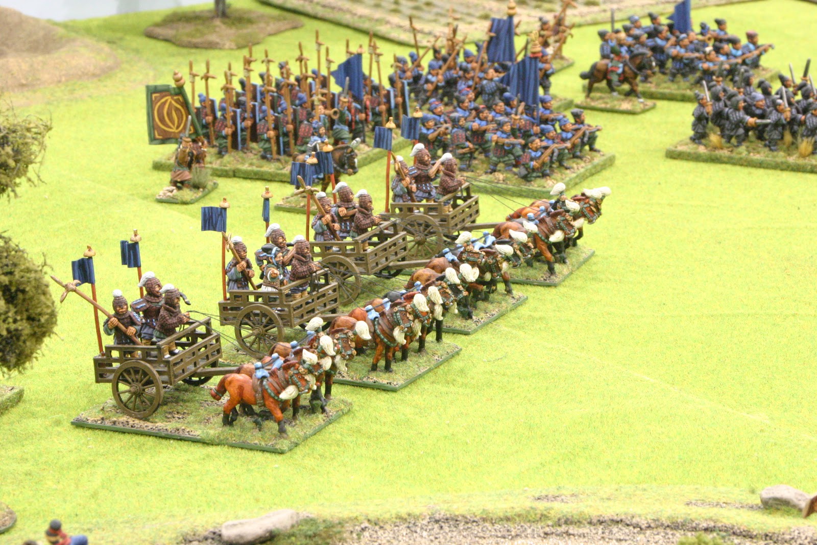 Curteys Miniatures: The battle of Changping a Warring States demo game