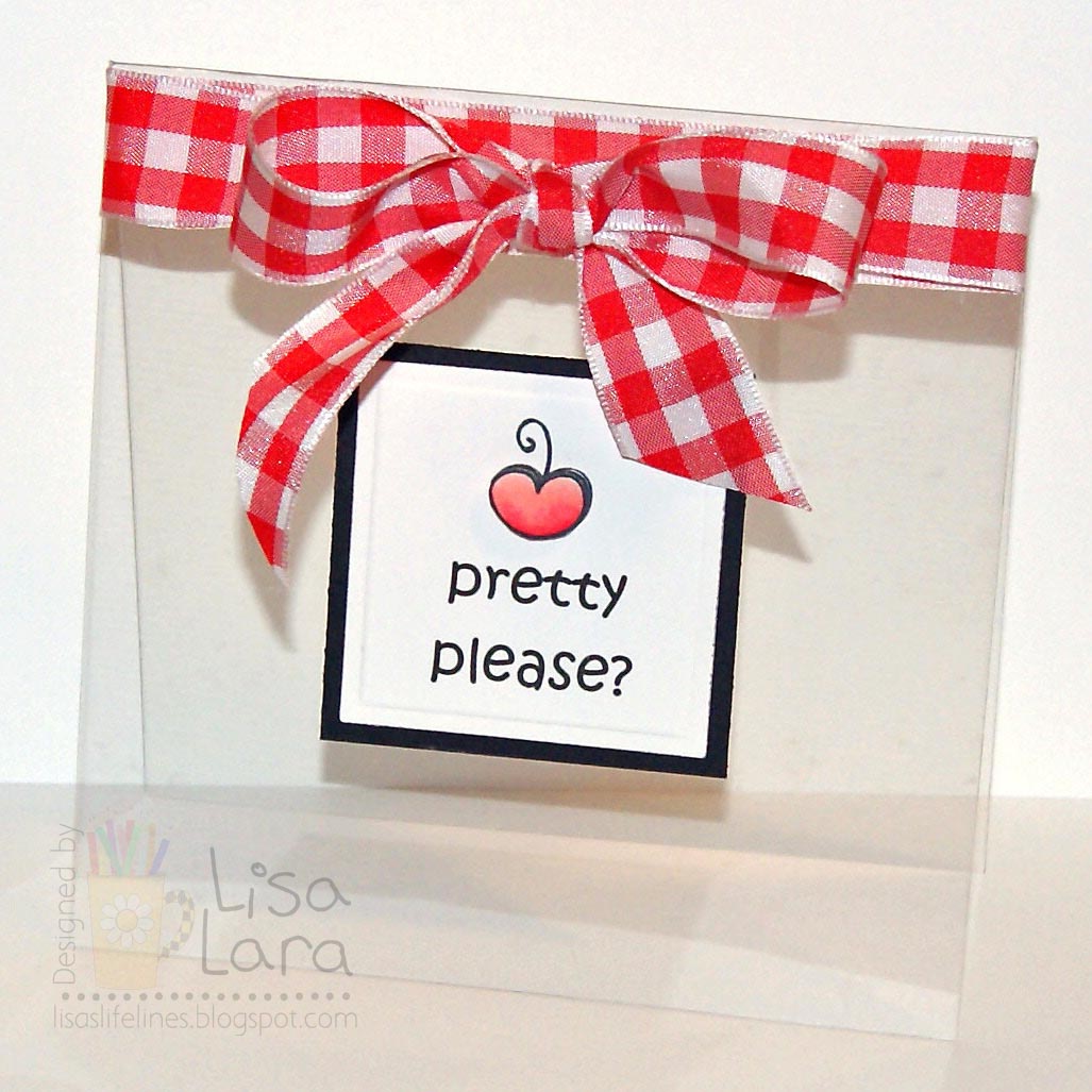 Lisa's Life Lines: Pretty Please With A Cherry On Top?