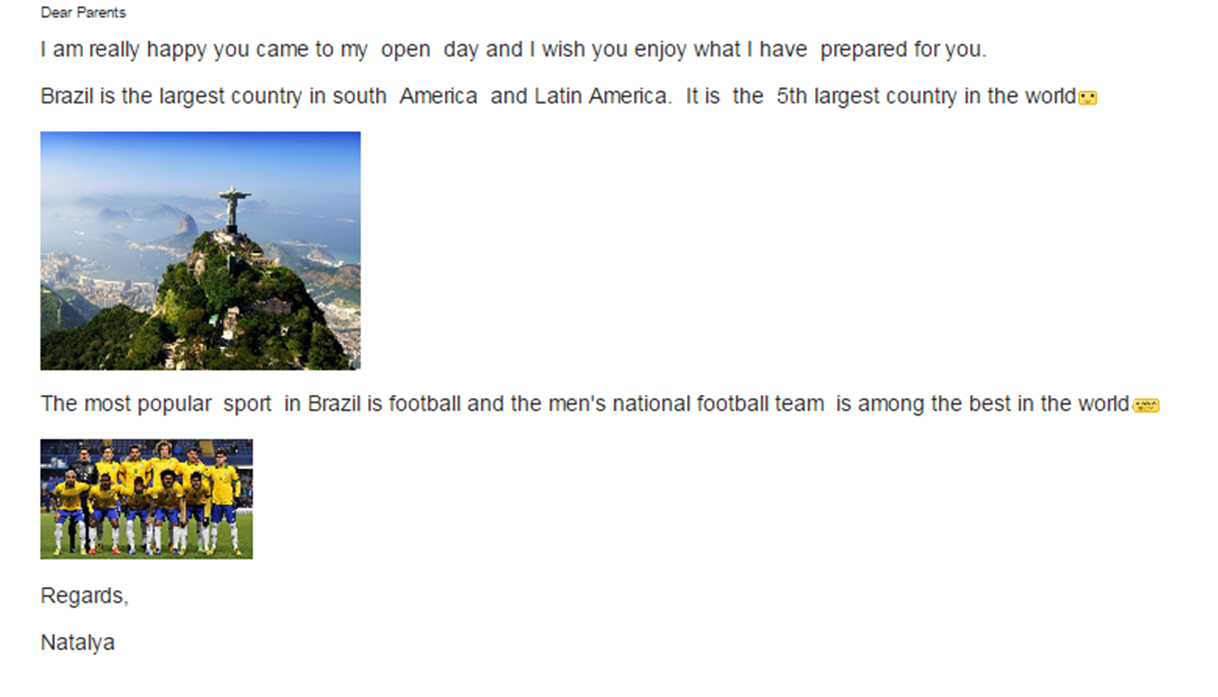 IT at San Anton School: Email in Grade 4