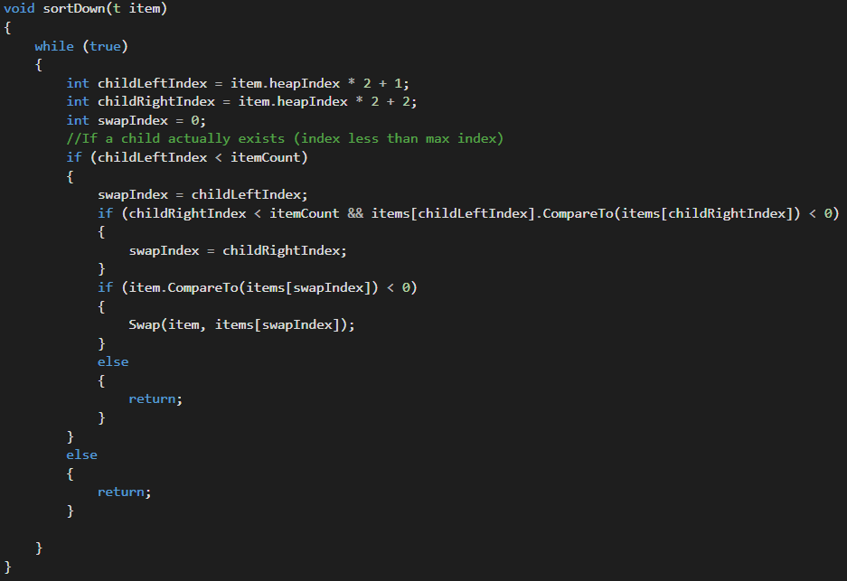 AI in Unity: Binary Heap Optimisation