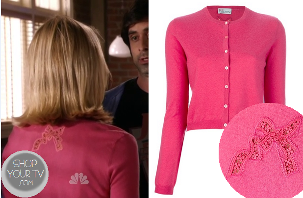 Save Me: Season 1 Episode 7 Beth's Pink Bow Back Cardigan | Shop Your TV