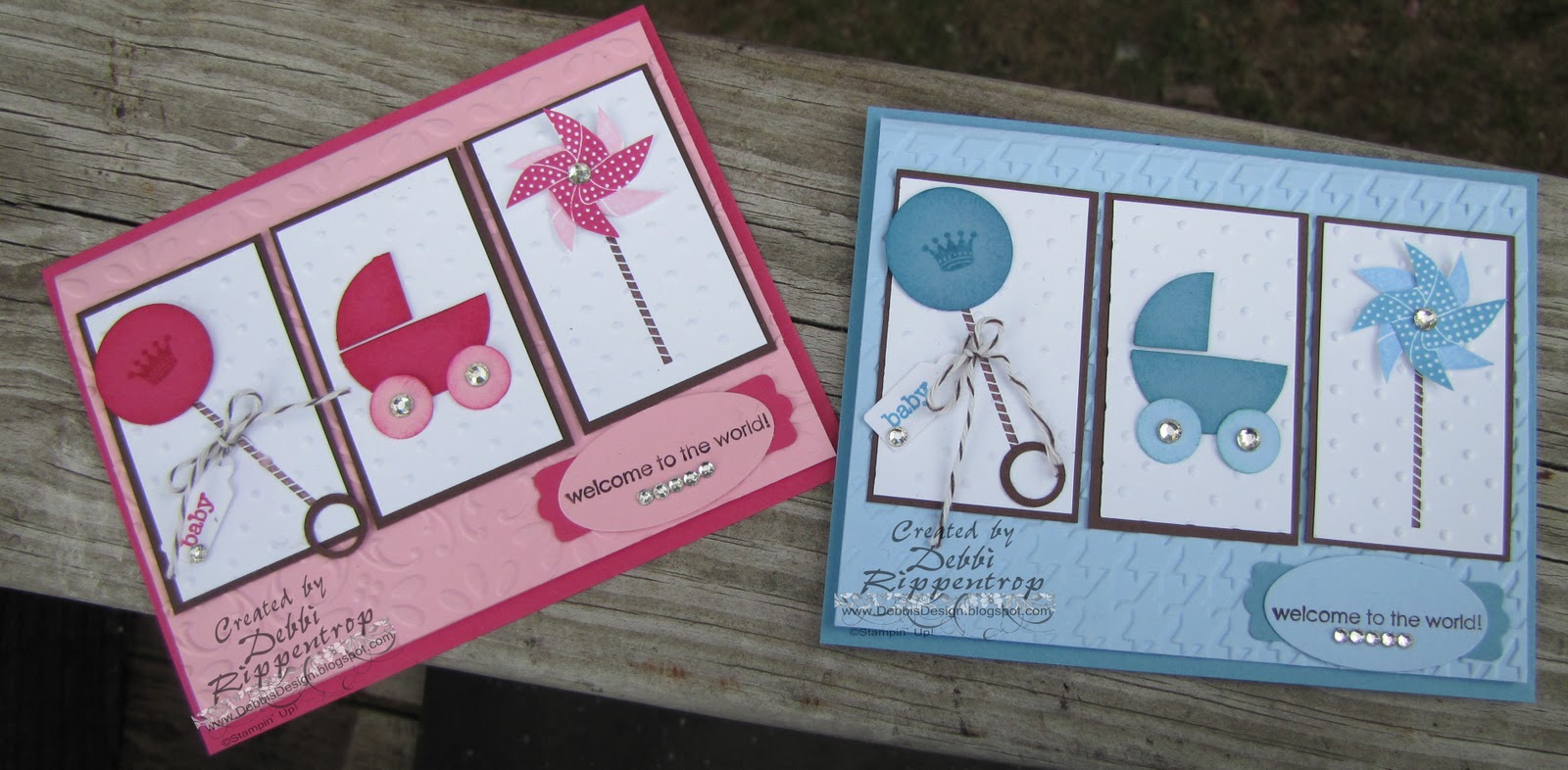 Debbi's Design Stamping: Baby Card Sketch