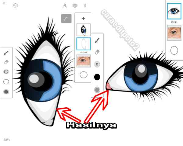 Tutorial Infinite Design - Cara Mudah Membuat Mata Vector