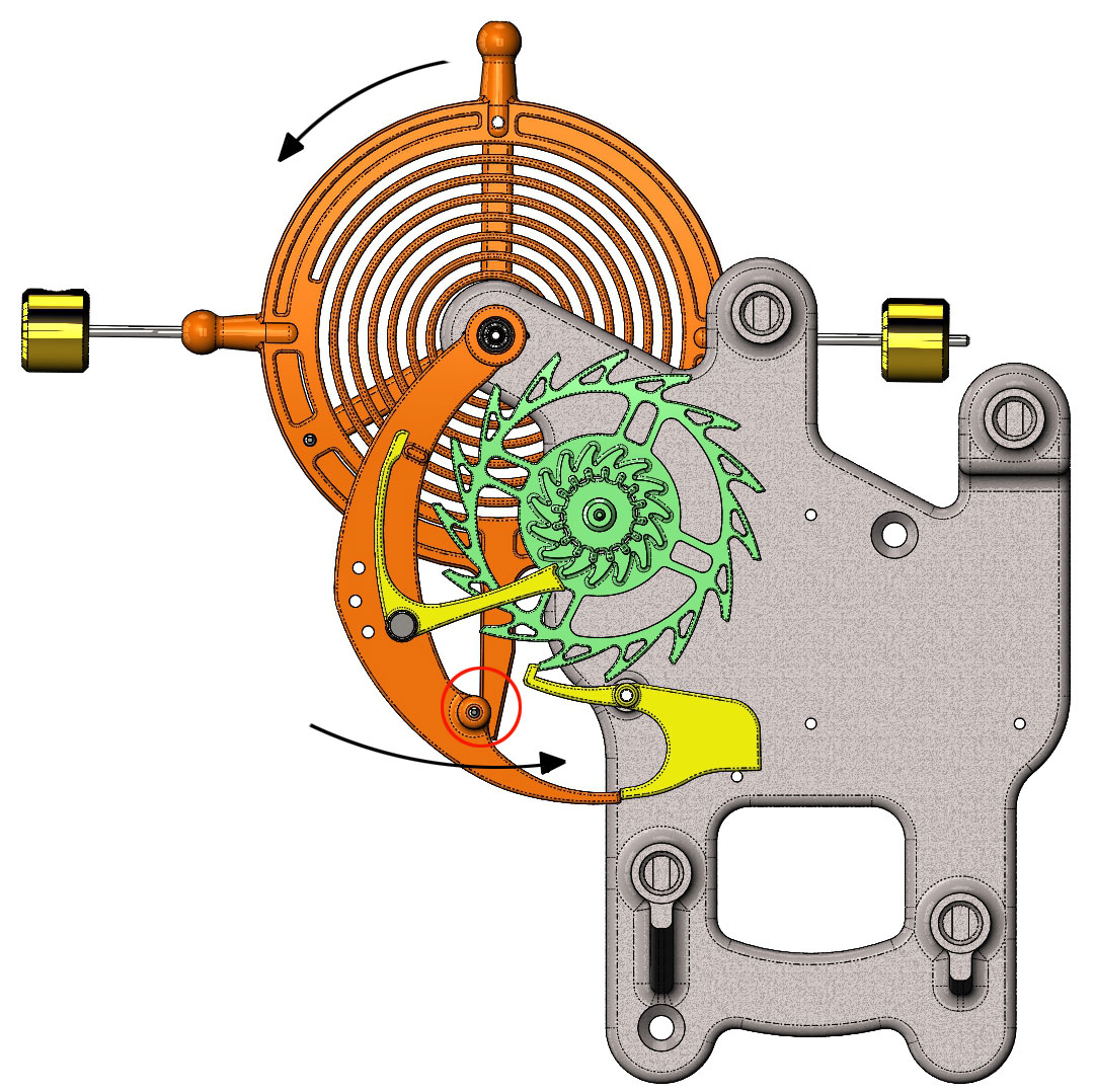 Wooden Clocks: Using a Balance wheel and Spring to regulate a wooden ...