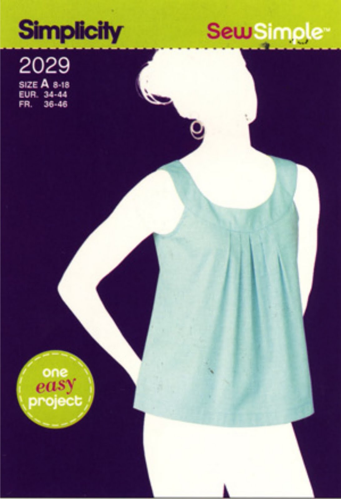 Sew, incidentally...: 'SewSimple' - New Patterns by Simplicity