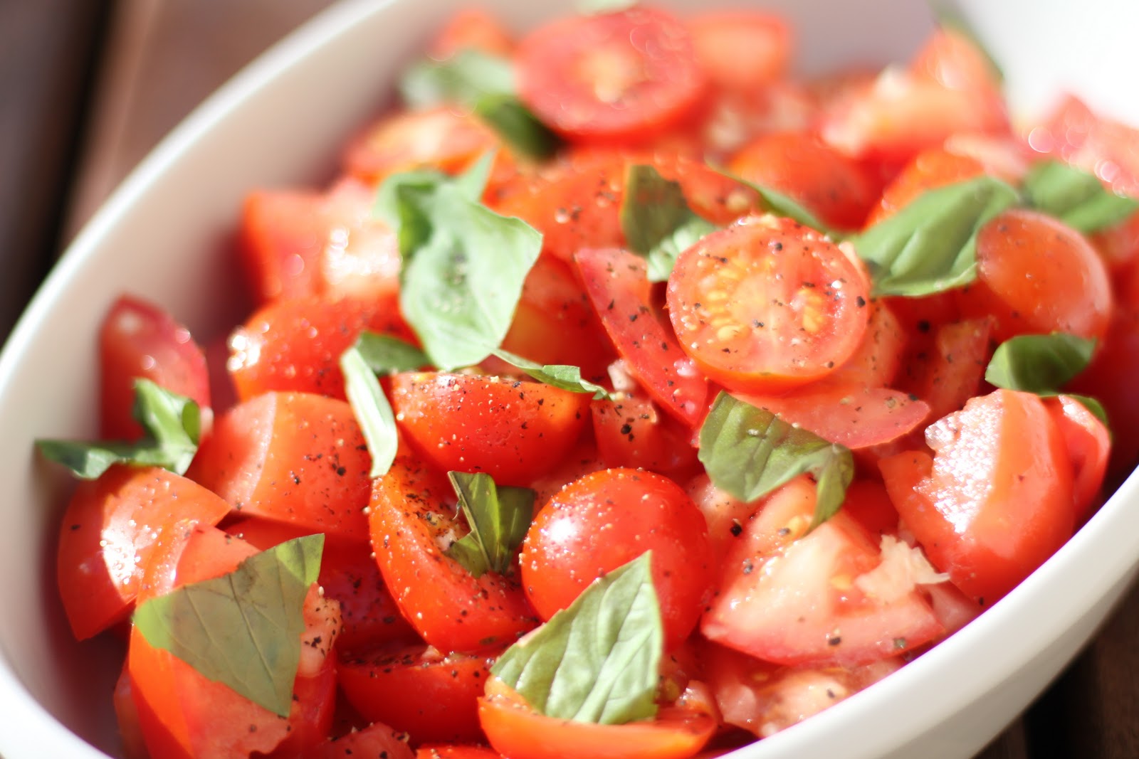 Buona Domenica: Insalata di pomodori da Nonna Guastella (tomato salad ...