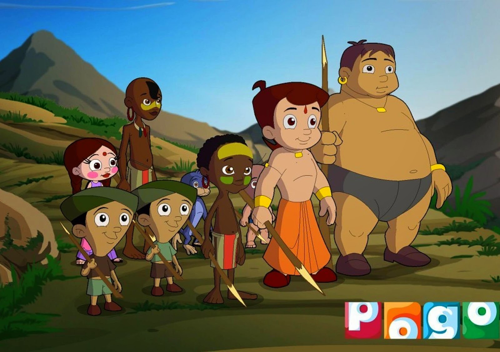 Free Download HD Wallpapers: Pogo Cartoon Chota Bheem HD Wallpapers